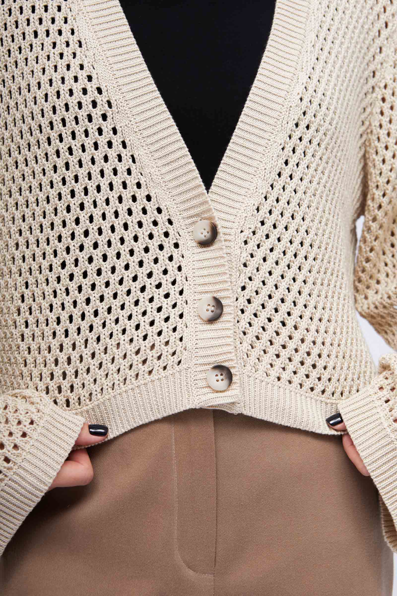 Жакет жен. 370195.15303.0300N Бежевый, артикул I Женские джемпера оптом ...